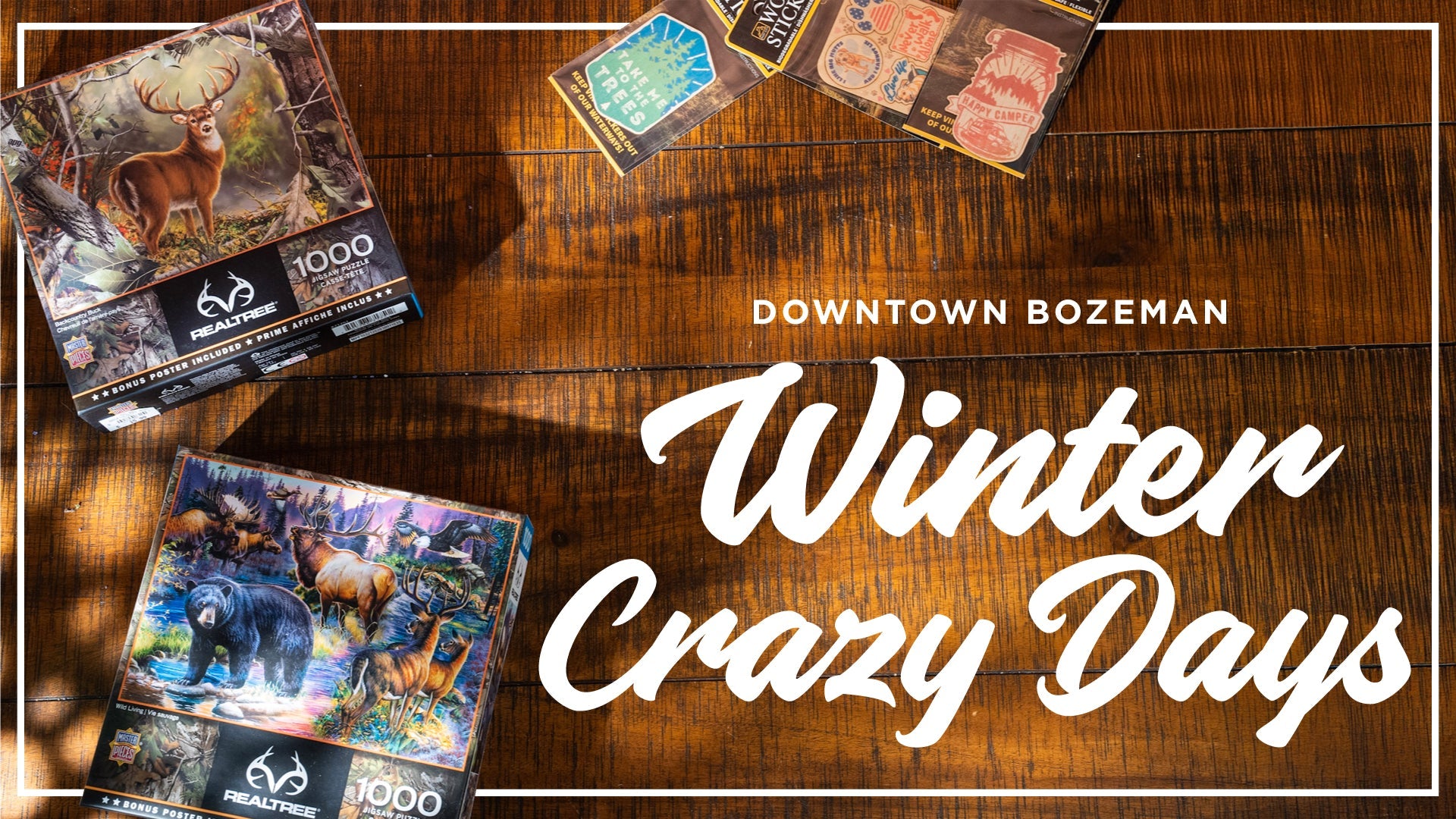 Winter Crazy Days in Downtown Bozeman – Montana Gift Corral