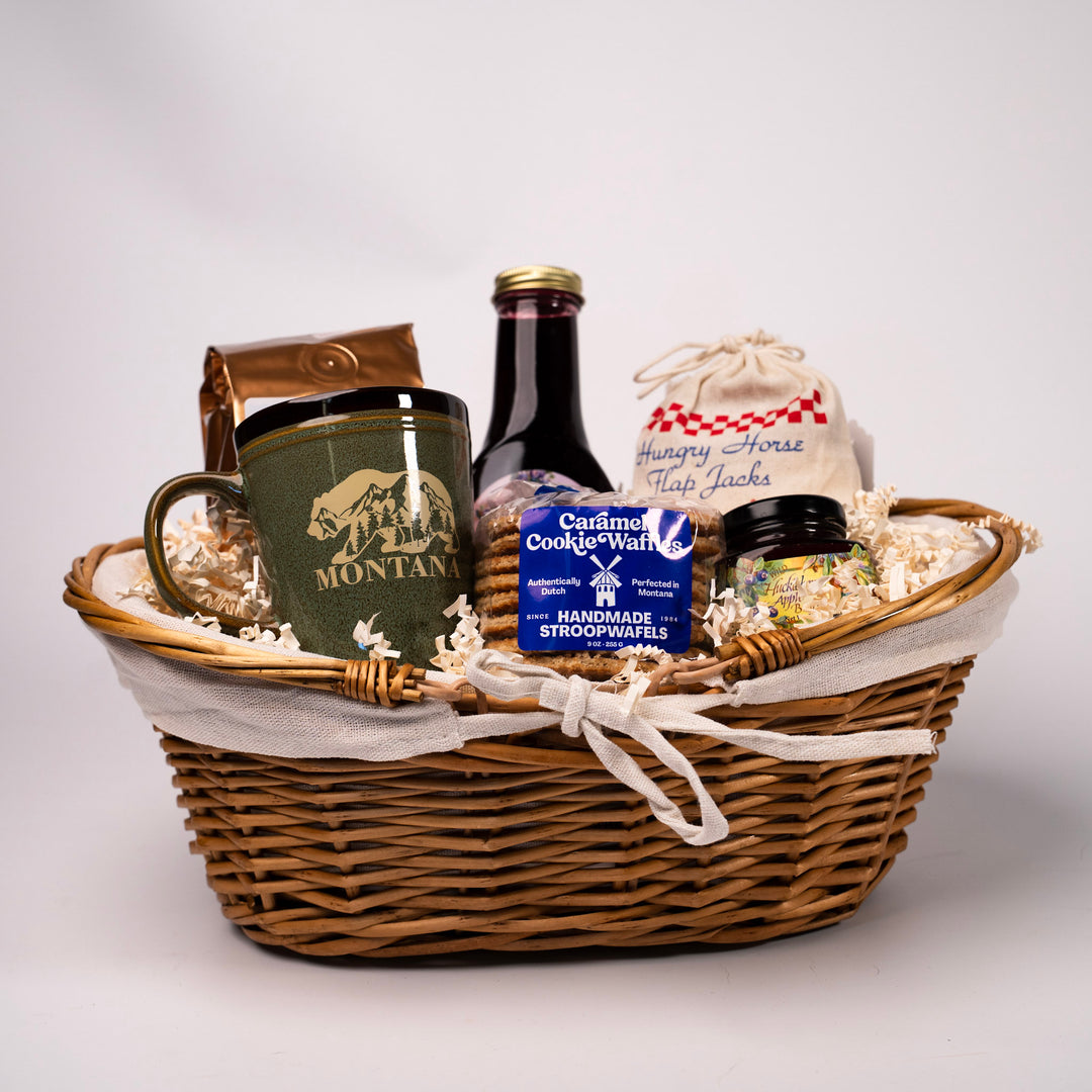 Breakfast in Montana Gift Basket by Montana Gift Corral