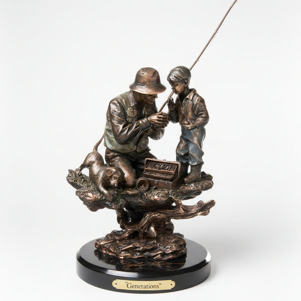 Marc Pierce Generations Sculpture by Demdaco – Montana Gift Corral