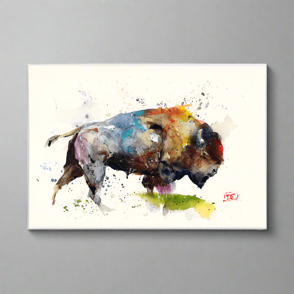 Dean Crouser Bison Metal Box Wall Art by Meissenburg Designs – Montana ...