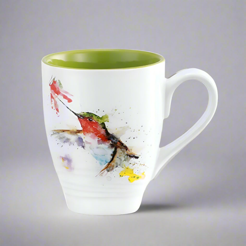 Dean Crouser Hummer and Flower Mug by Demdaco – Montana Gift Corral