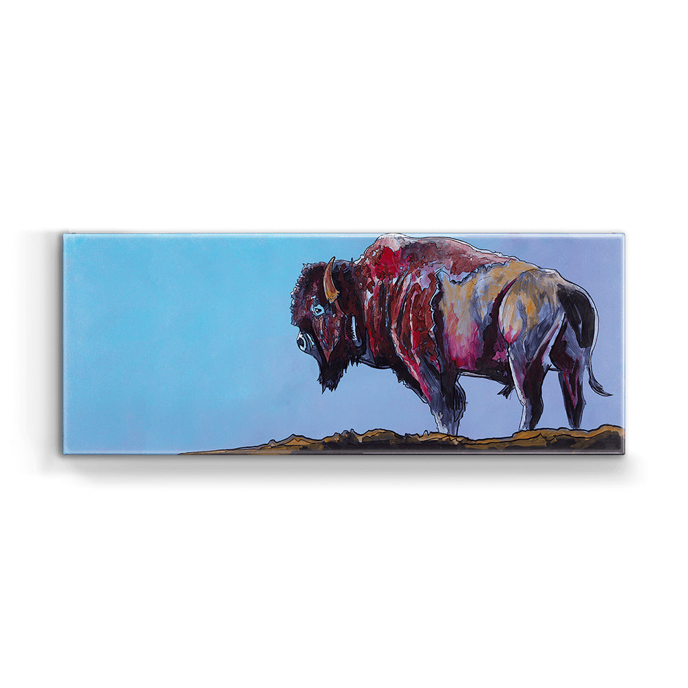 Ed Anderson Bison Metal Box Wall Art by Meissenburg Designs – Montana ...