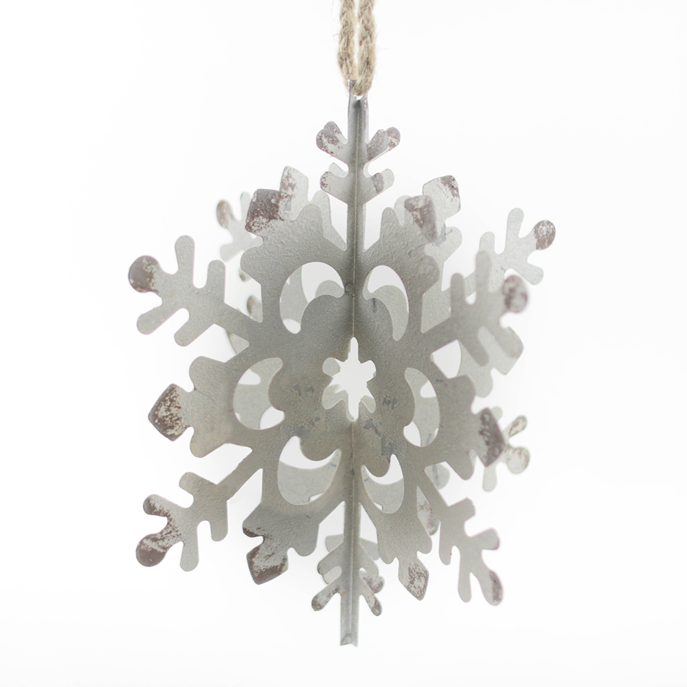 Large 3D Snowflake from Oak Street Wholesale – Montana Gift Corral